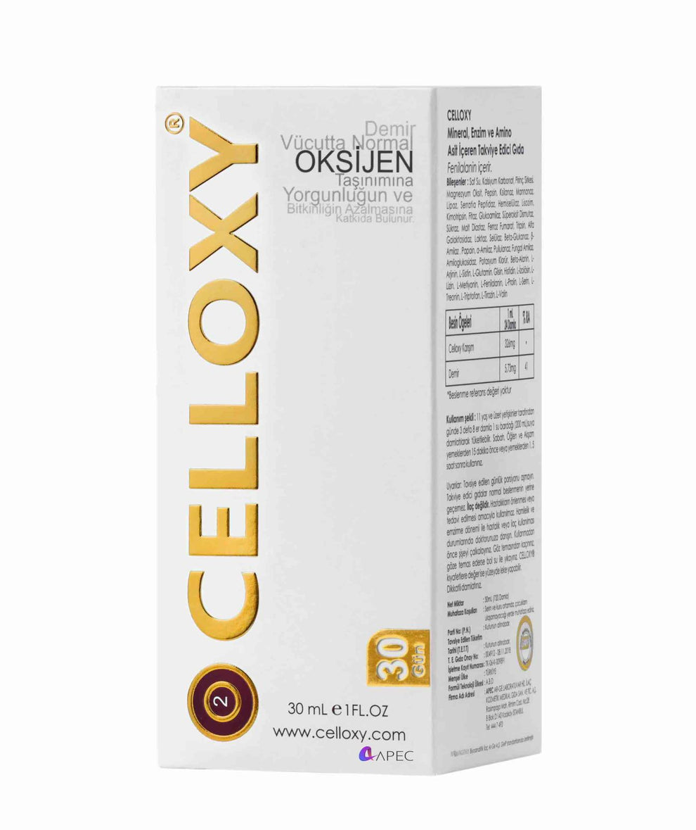 CELLOXY OKSİJEN DAMLA – apecshop